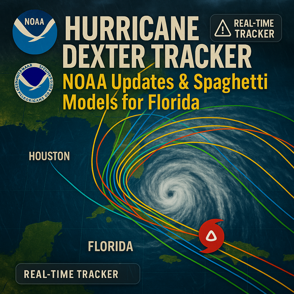 Hurricane Dexter Tracker: Latest NOAA Updates, Spaghetti Models, and ...