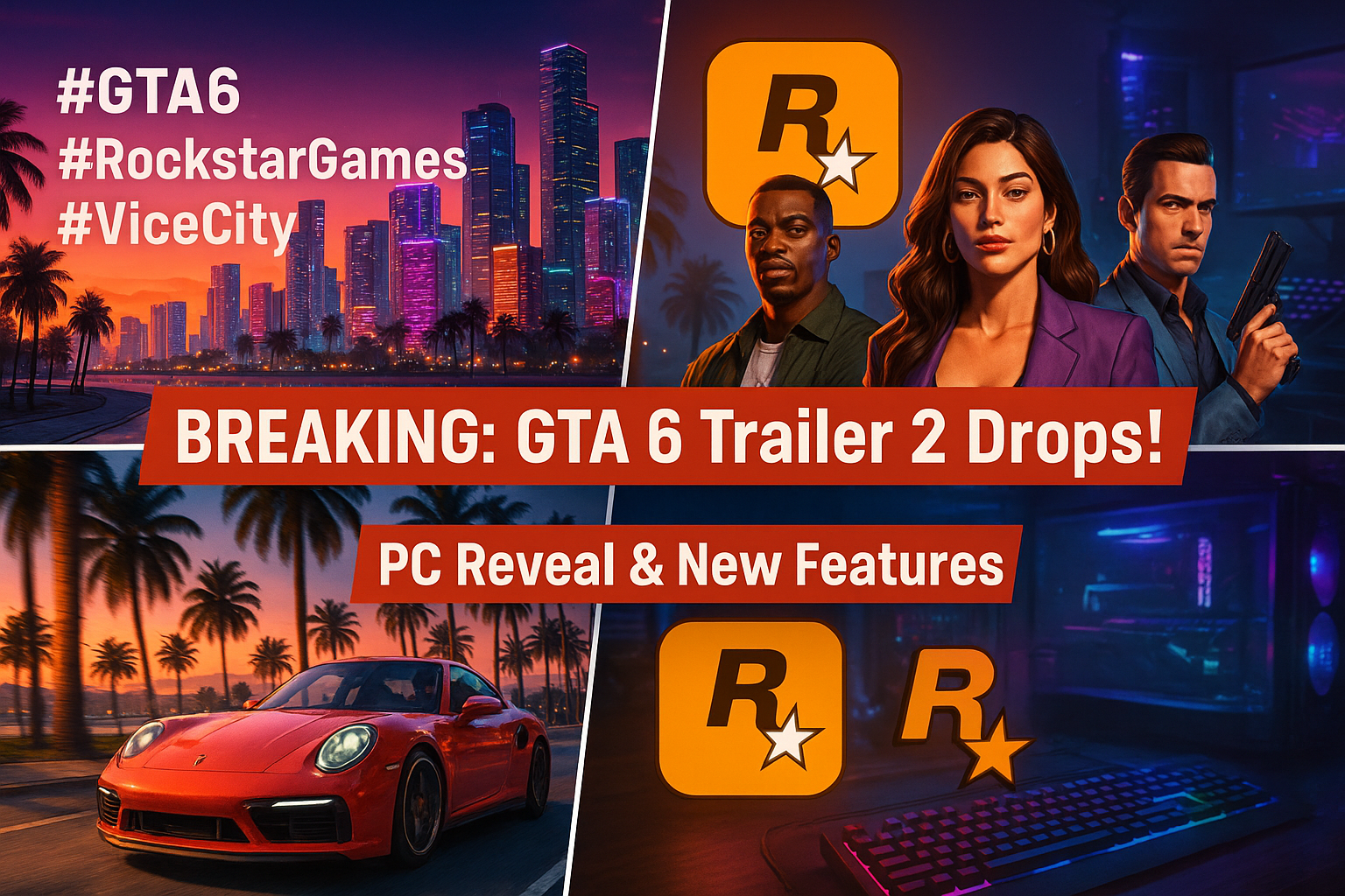 GTA 6 Trailer 2 Unveiled: Rockstar Confirms PC Release Date, Exciting ...